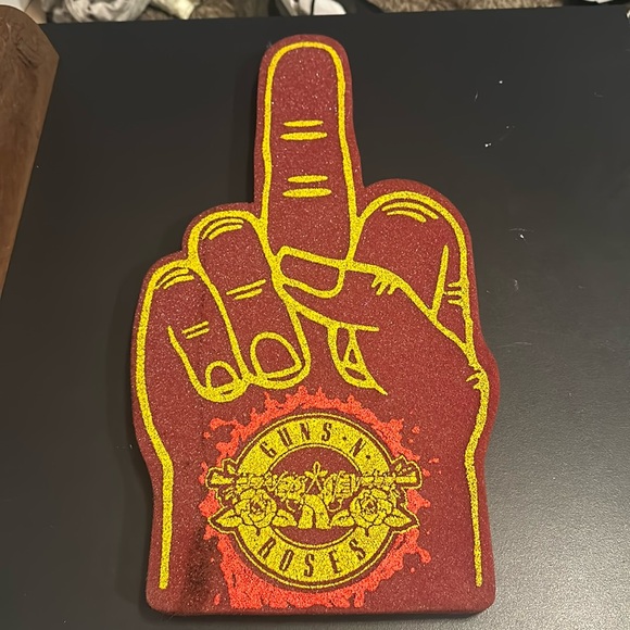 Guns N’ Roses | Accents | Guns N Roses Foam Finger | Poshmark